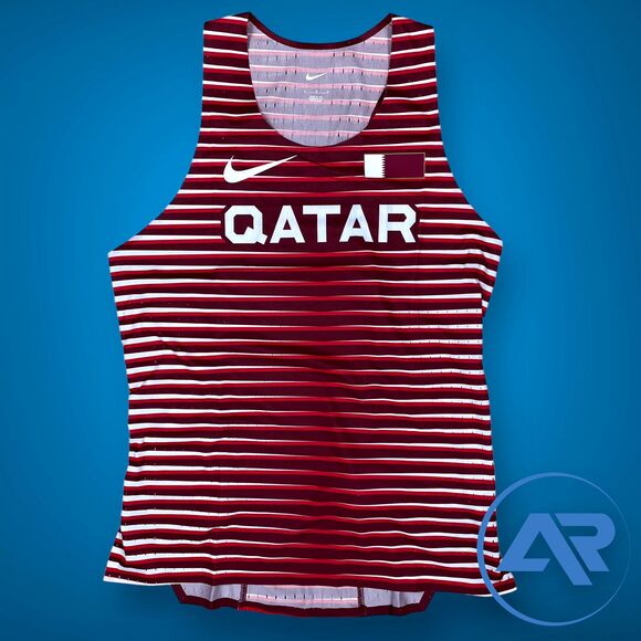 Nike | Shirts | Nike Pro Elite Qatar Track Field Running Singlet Usa ...